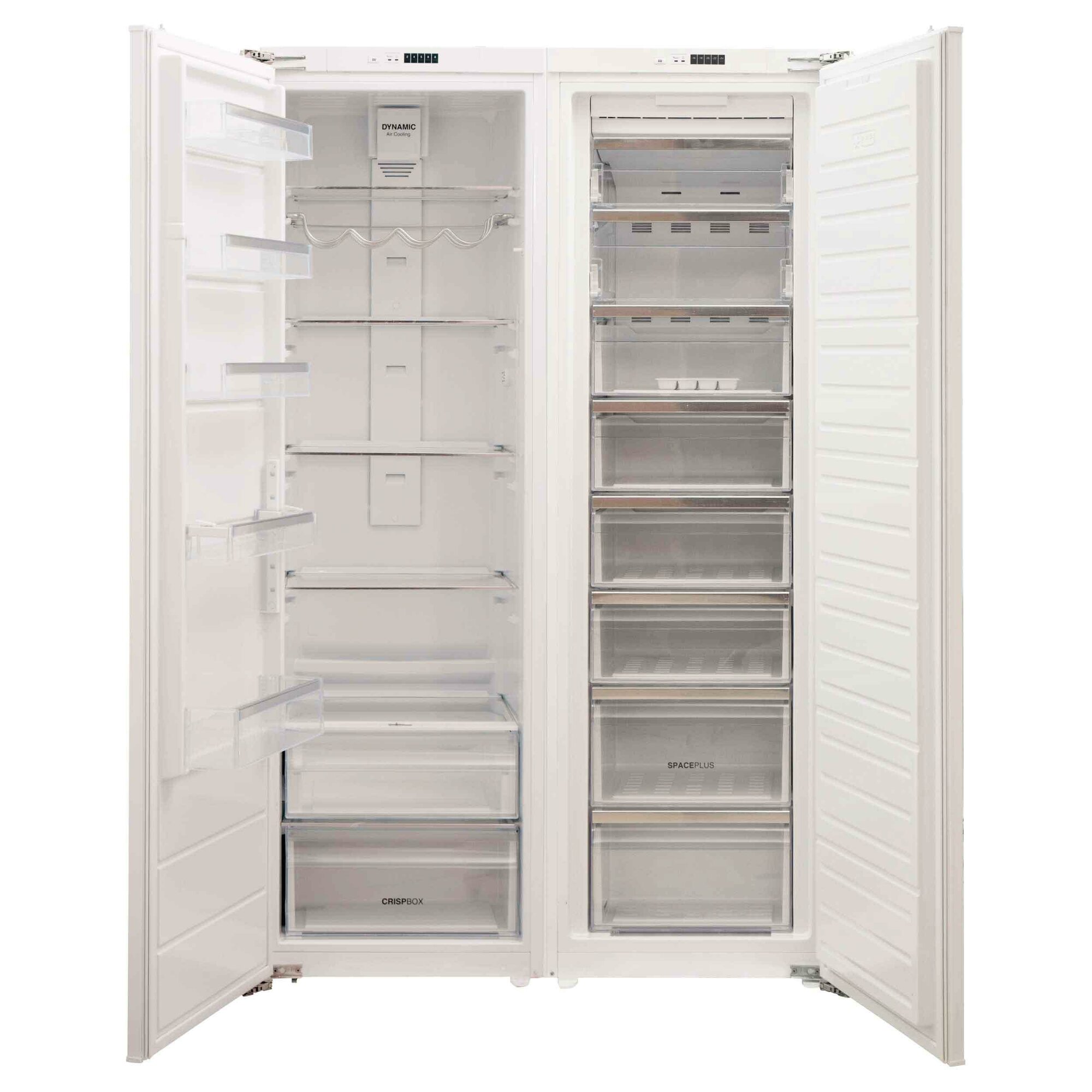 Встраиваемый холодильник Side-by-Side Korting SBS KSI 1853NF (KSI 1855 + KSFI 1833 NF)