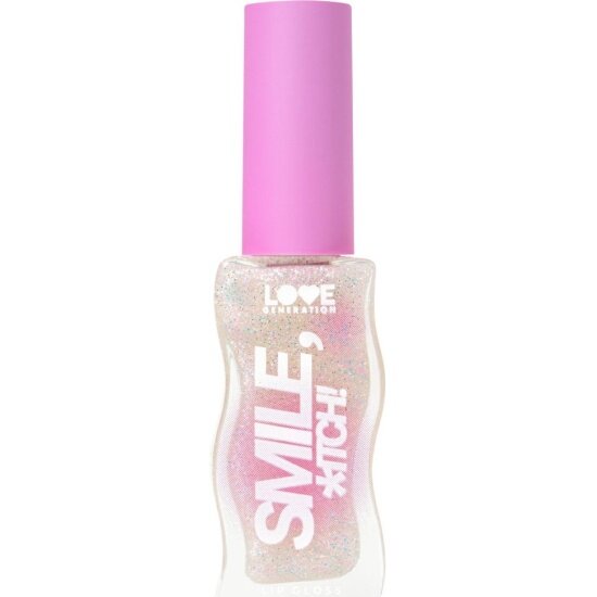 Блеск для губ Love Generation Smile, *itch! тон 01, светлый бежевый