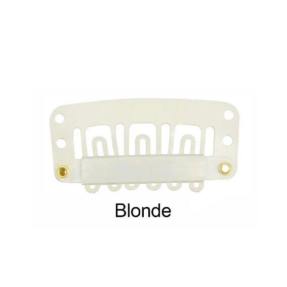 Зажим для наращивания волос Blonde, 32 мм