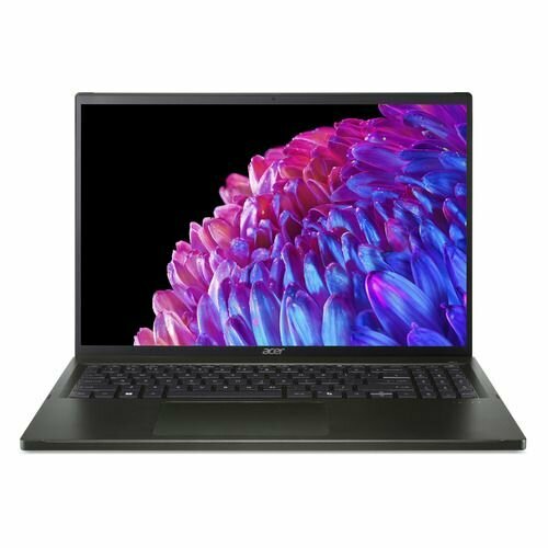 Ноутбук Acer Swift Edge 16 SFE16-44-R2RD 16", OLED, AMD Ryzen 7 8840U 3.3ГГц, 8-ядерный, 16ГБ LPDDR5, 1ТБ SSD, AMD Radeon 780M, Windows 11 Home, черный [nx. ktdcd.002]