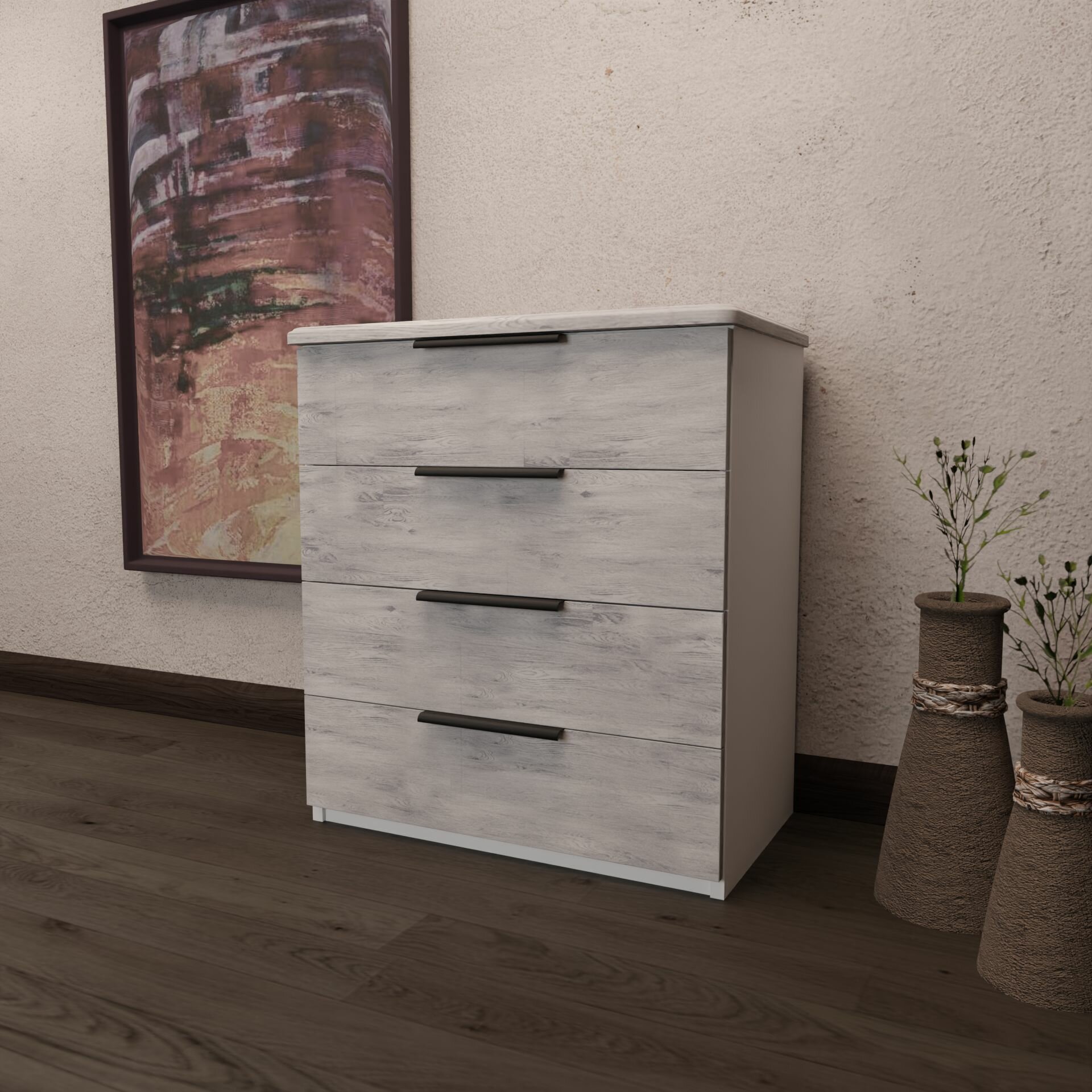 Комод 900-4 Марта профильные ручки