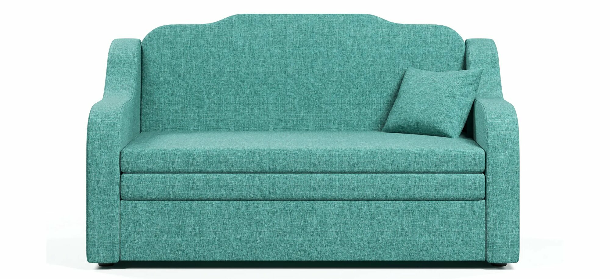 Диван-кровать Джонни 2, 130х80х90 см, механизм Выкатной, диван раскладной маленький, с ящиком для белья