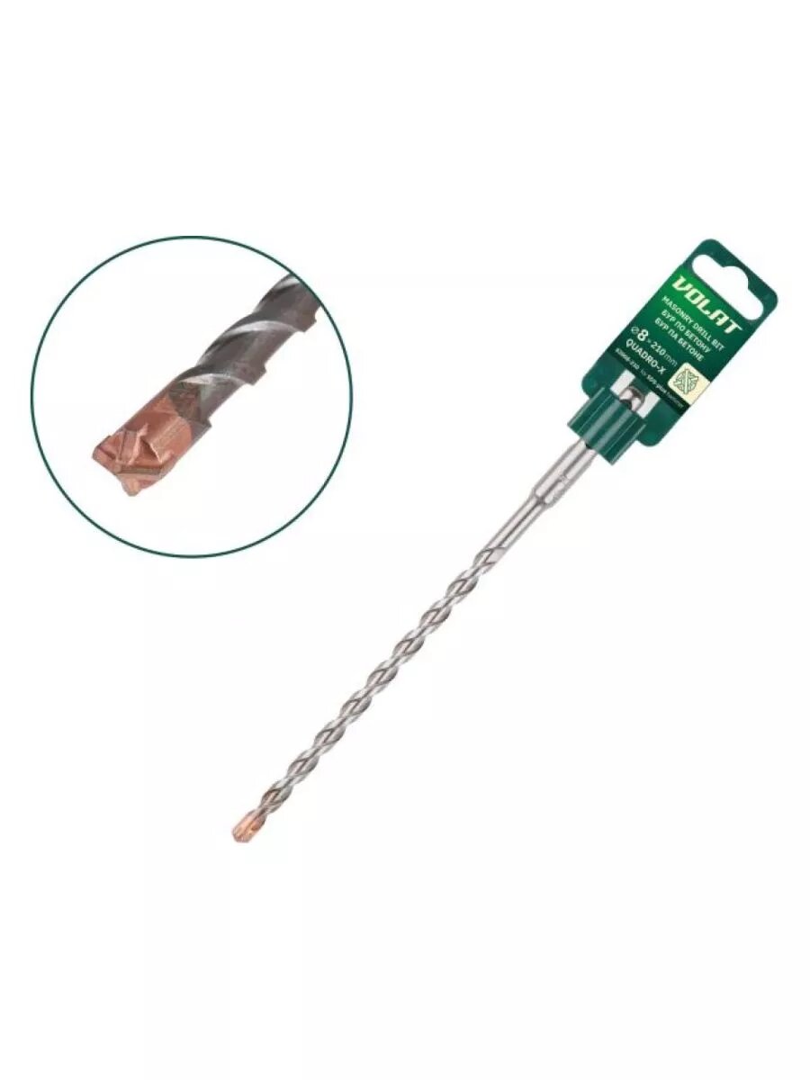 Волат Сверло 150 мм SDS-plus Quadro-x 83008-210