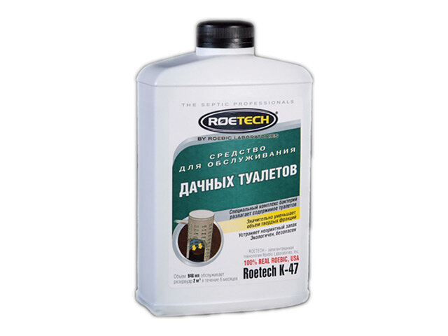 ROETECH средство для обслуживания дачных туалетов 946 мл эффективное устранение запахов
