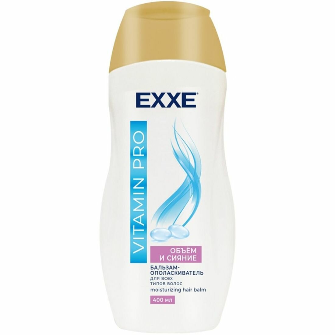 Бальзам-ополаскиватель EXXE VITAMIN PRO Объем и сияние 400мл