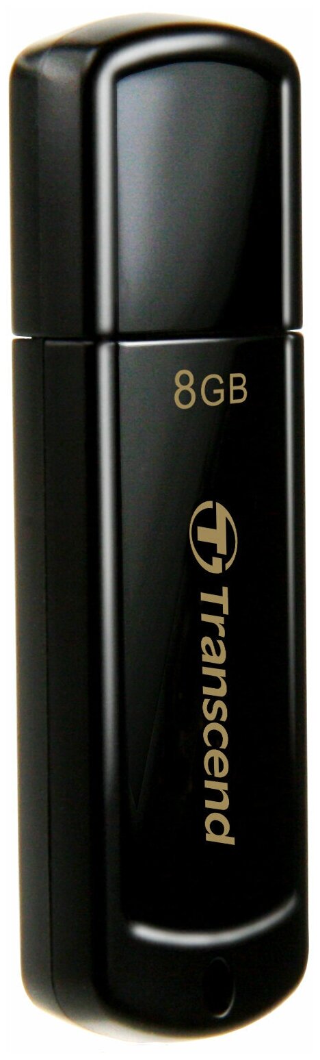 Флеш-память Transcend JetFlash 350, 8Gb, USB 2.0, чер, TS8GJF350