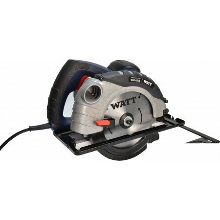 Дисковая (циркулярная) пила WATT WHS-1200 6.012.160.00, 1250 Вт, диск 160 мм, 4700 об/мин