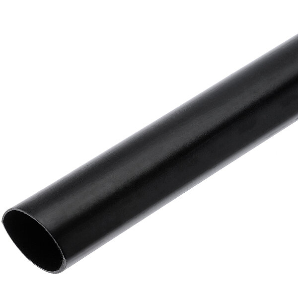 Трубка 81329 ТСТ 27/10-1000 термоусаживаемая с клеем чёрная L=1м (КВТ ) (2 шт. в комплекте)