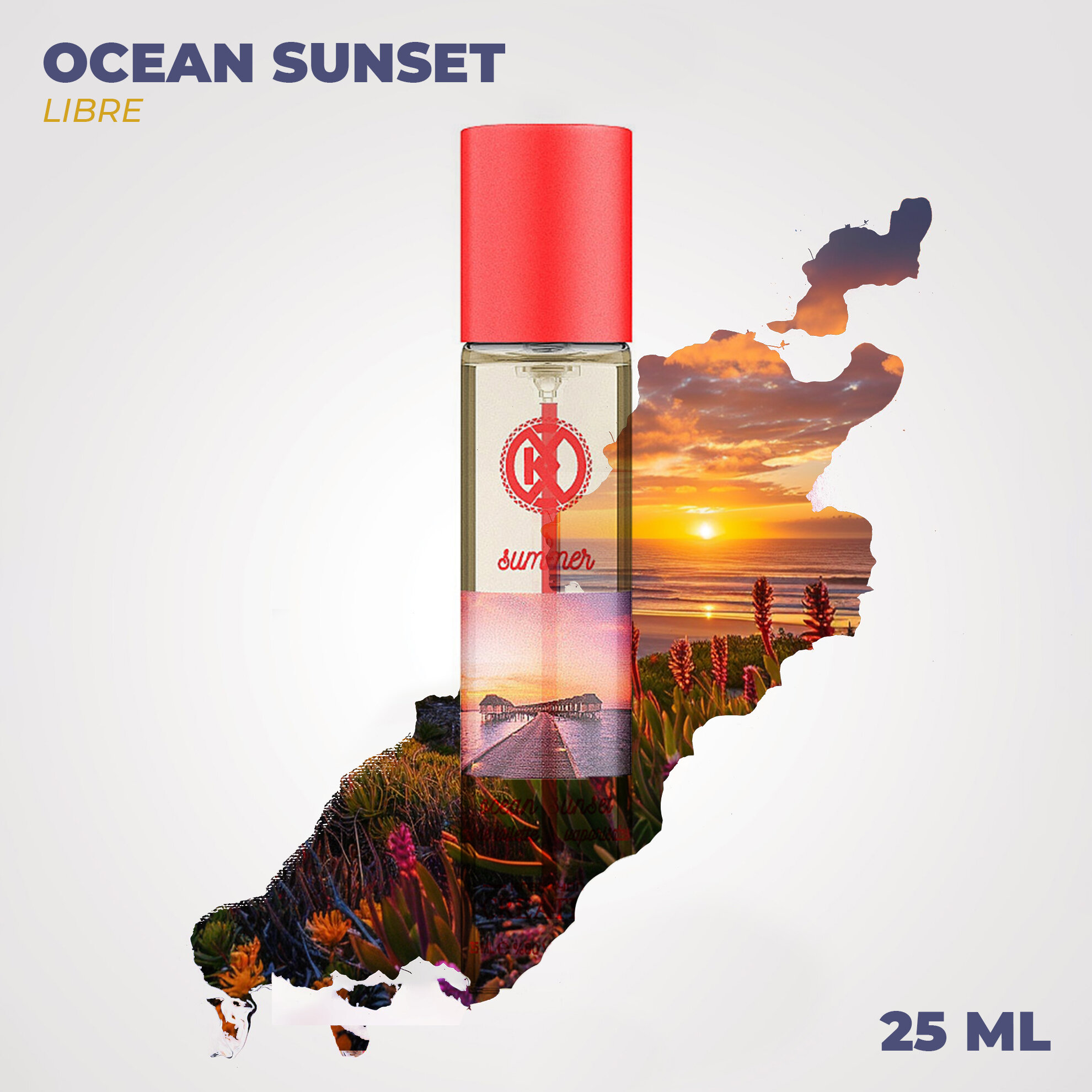 Туалетная вода женская Kreasyon Creation OCEAN SUNSET EDT for woman 25 ml