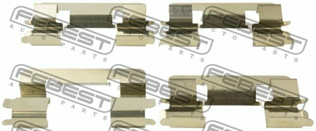 Комплект монтажный дискового тормоза Febest 0103-CDE120F