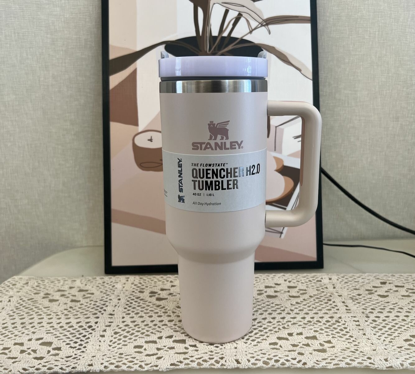 Автомобильная чашка Stanley большой вместимости, Бутылка для альпинистской воды