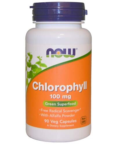 NOW Chlorophyll 100 мг 90 капсул (NOW)