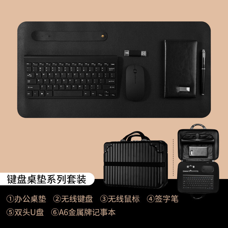 Набор бизнес-подарков: клавиатура, мышь, коврик для стола, сувенир, офисный подарок, персонализированный для мероприятий компании для клиентов и сотрудников