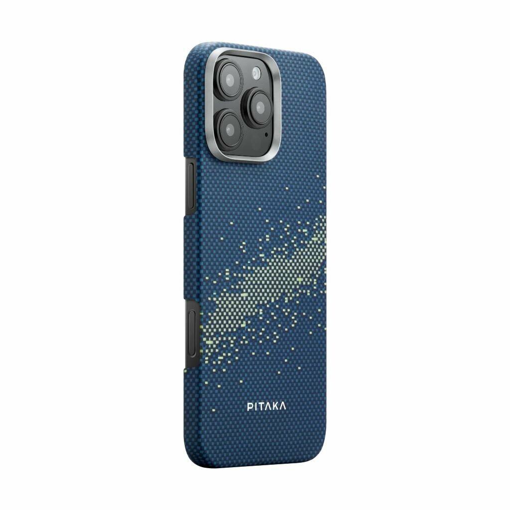 Чехол Pitaka StarPeak Tactile Woven case для iPhone 16 Pro , Milky Way Galaxy