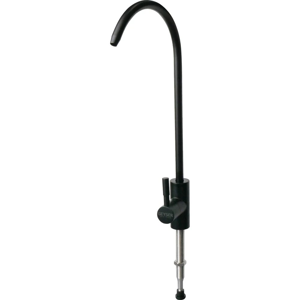 Кран Гейзер FlowMaster Colour черный 25756, с помощью бытовых фильтров Гейзер