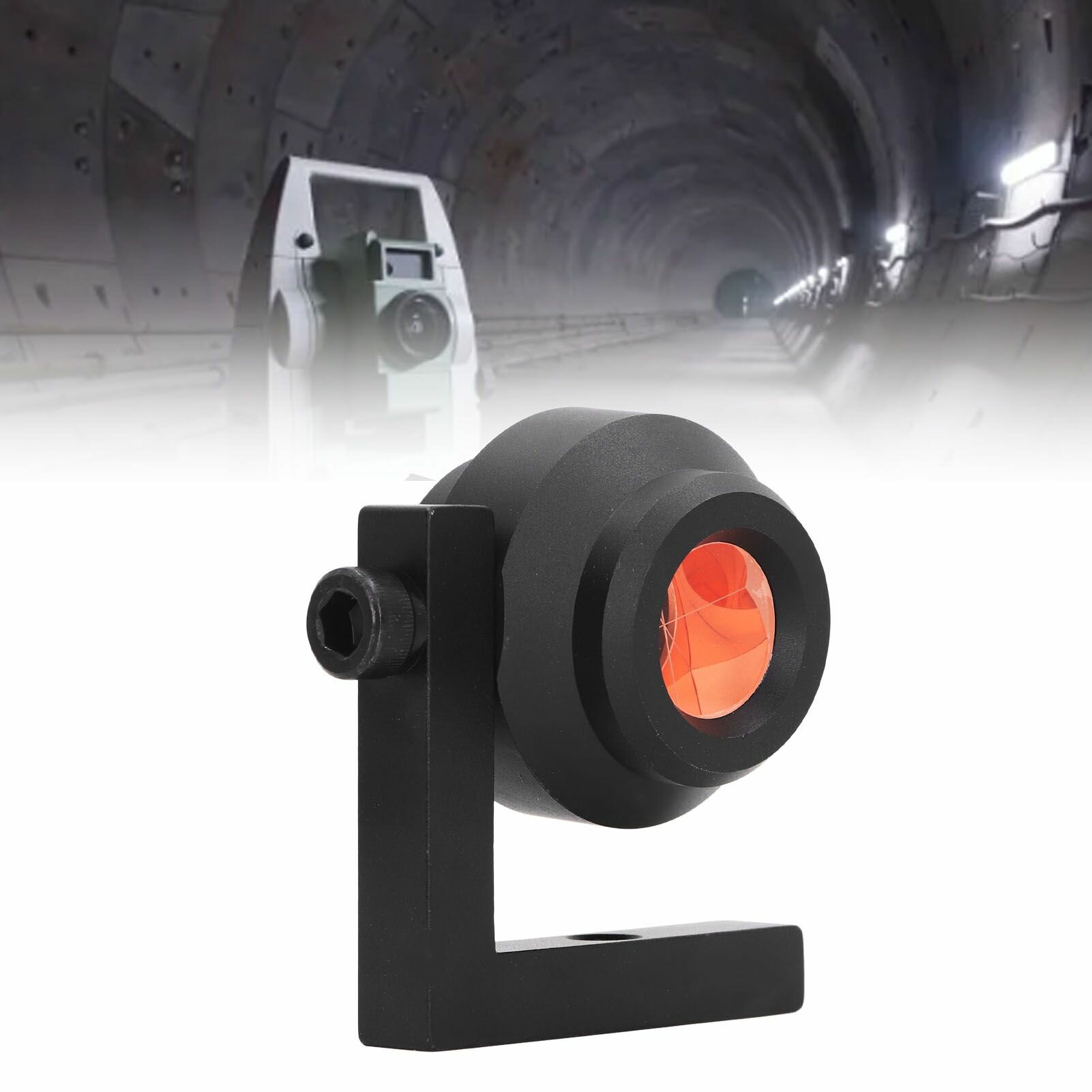 Прямоугольная призма с L-образной подставкой, 90 градусов, двухсторонняя оптическая стеклянная отражающая призма