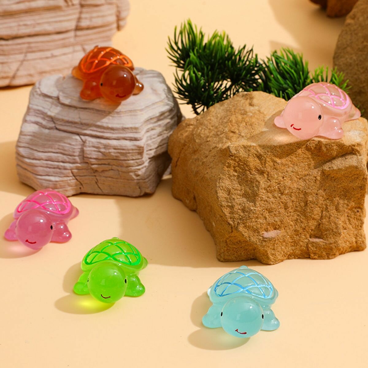 Мини фигурки Черепашки 2,5см (10шт)