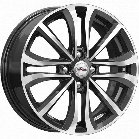 IFree Панган 6x16 4x100 ET 45 Dia 60,1 (блэк_джек)