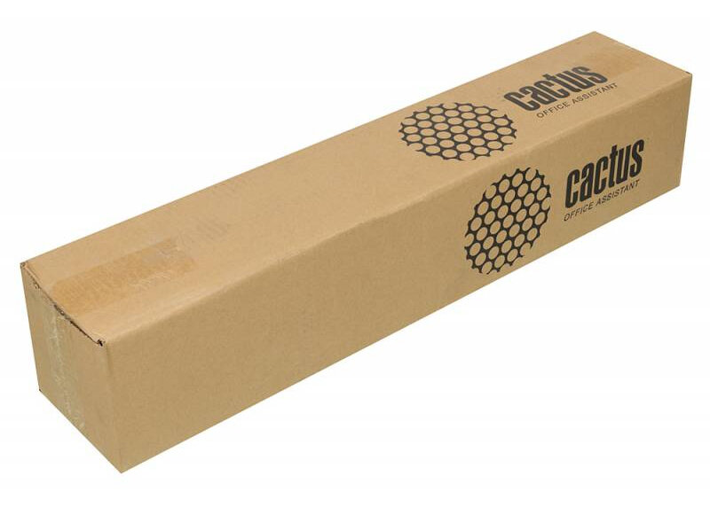 Бумага Cactus CS-PP230-61030 24"(A1) (610мм-30м), 230г/м2, белый