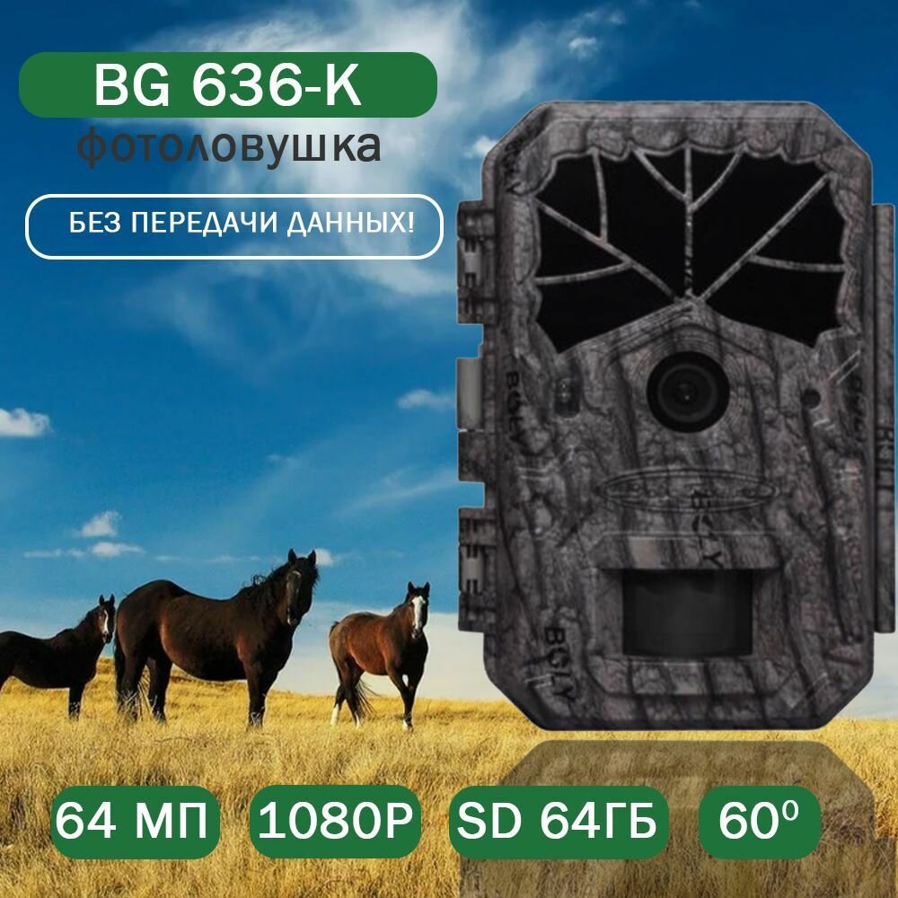 Фотоловушка "Bolyguard BG 636-К" для дома, дачи, охоты!
