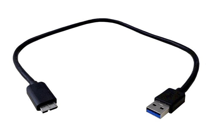Кабель USB 3.0 microB microUSB для внешнего жесткого диска