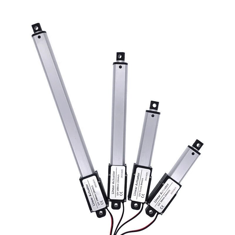 Микро-двигатель CNMAWAY DC 12В линейный привод 30/50/100/150 мм 100mm, 30N 30mm s