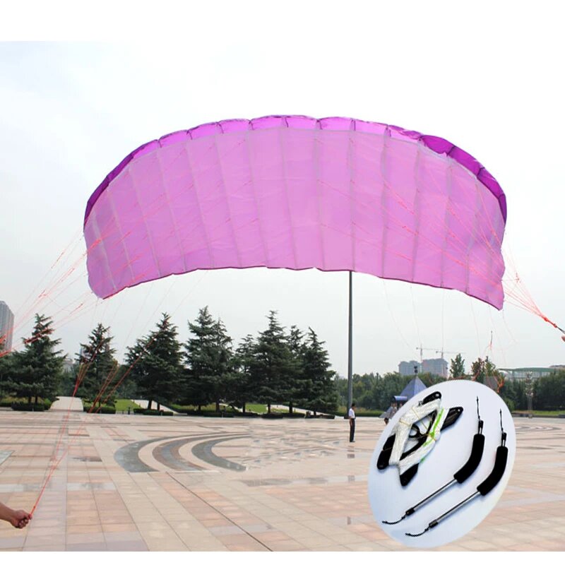 Воздушный змей HENGDA KITE нейлоновый, 5 кв. м, purple