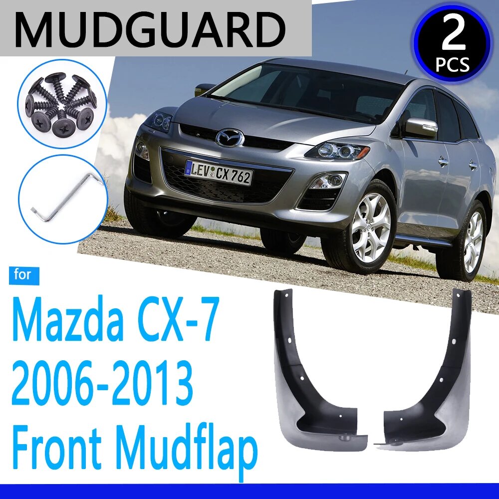 Брызговики, подходят для Mazda CX-7 2006 ~ 2013 CX 7 CX7 2007 2008 2009 2010 2012, автомобильные аксессуары, брызговик, крыло, запасные части