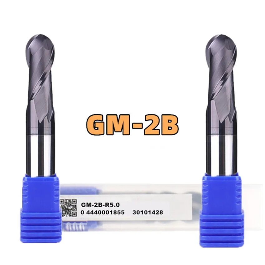 Шаровая фреза ZCC.CT GM-2B-R, 10PCS, GM-2B-R0.5