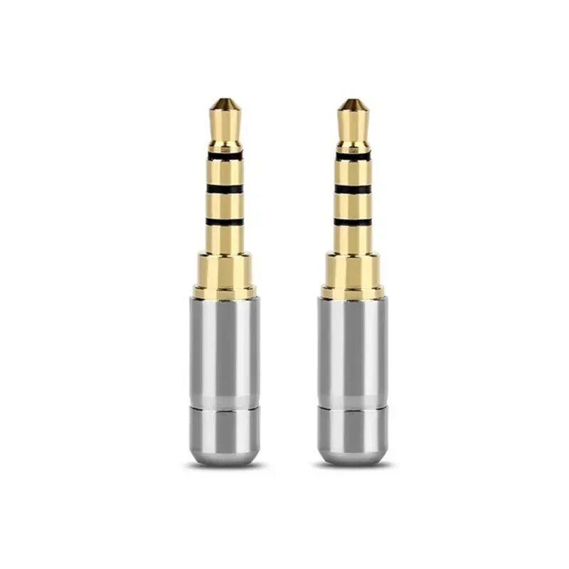 Аудиоадаптер 3,5 мм серебряный 2pcs, 3.5mm Balanced Plug