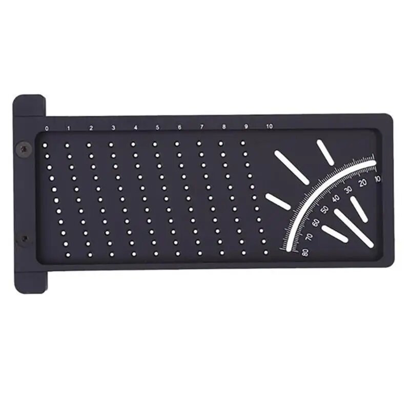 Пластиковая линейка MOONBIFFY для деревообработки черный