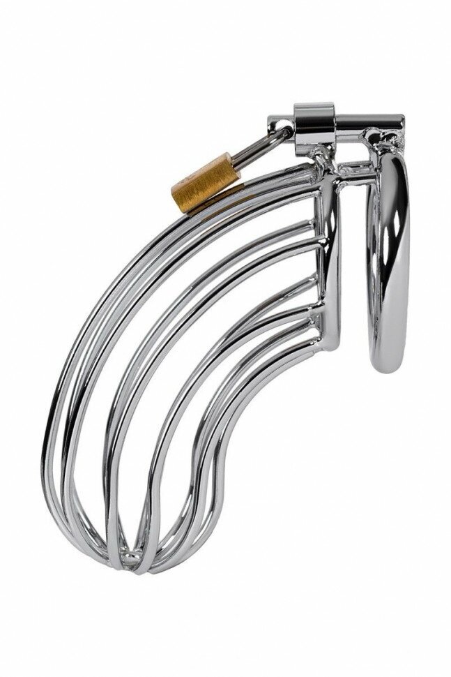 Пояс верности Orion на замочке, металл, серебристый