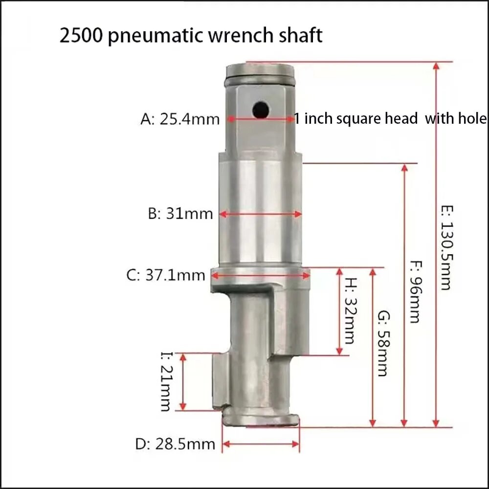 Запчасти для пневматического инструмента 1/2 3/4 1" 2500 1 inch
