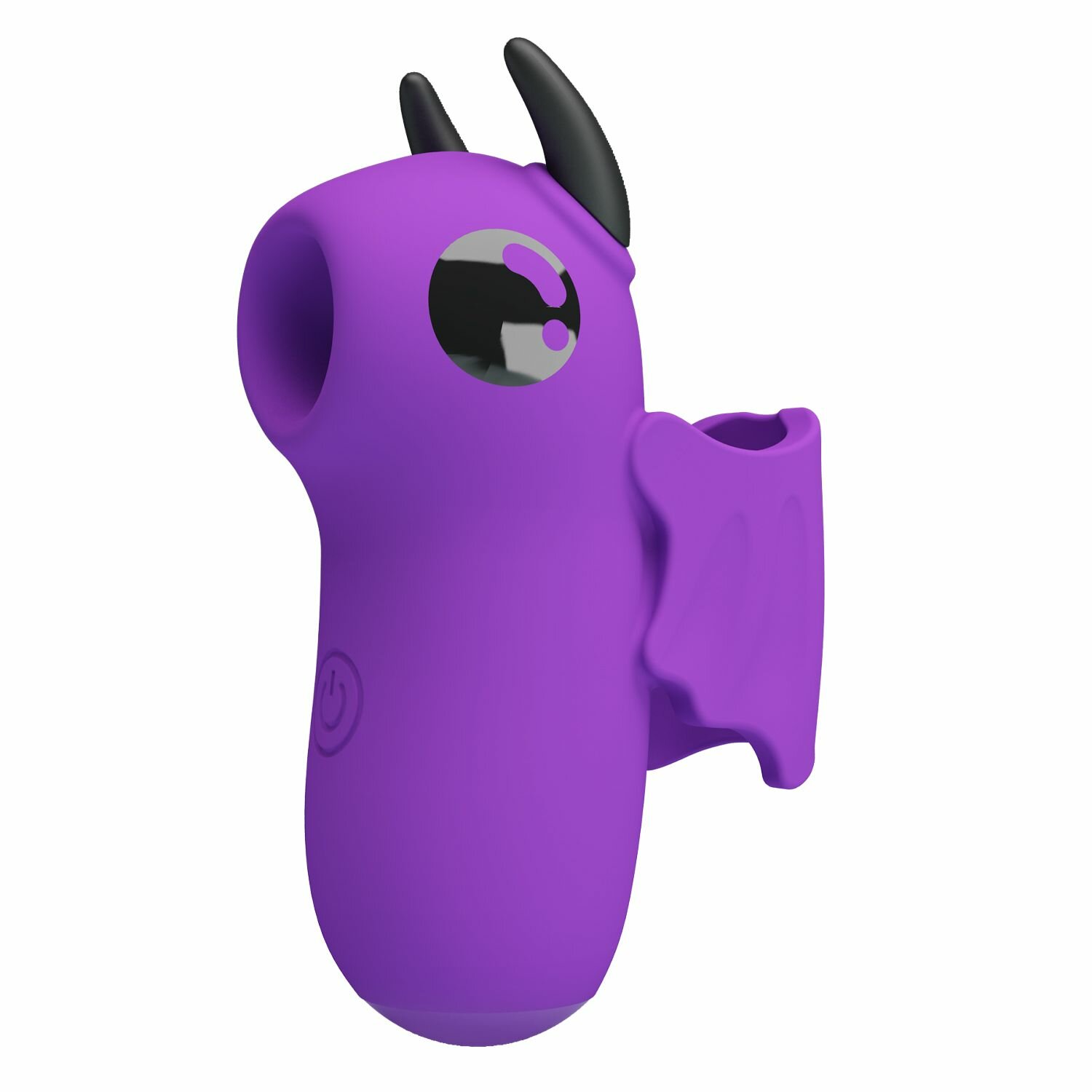 Фиолетовый стимулятор клитора Magic Devil,6,9 см, фиолетовый, анодированный пластик, силикон, с вибрацией, Женский, Секс-товары для женщин