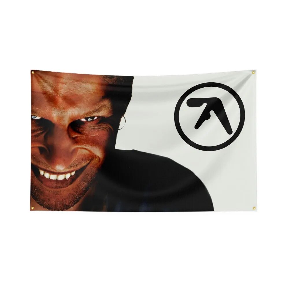 Электронный музыкальный баннер Aphex с двойным флагом