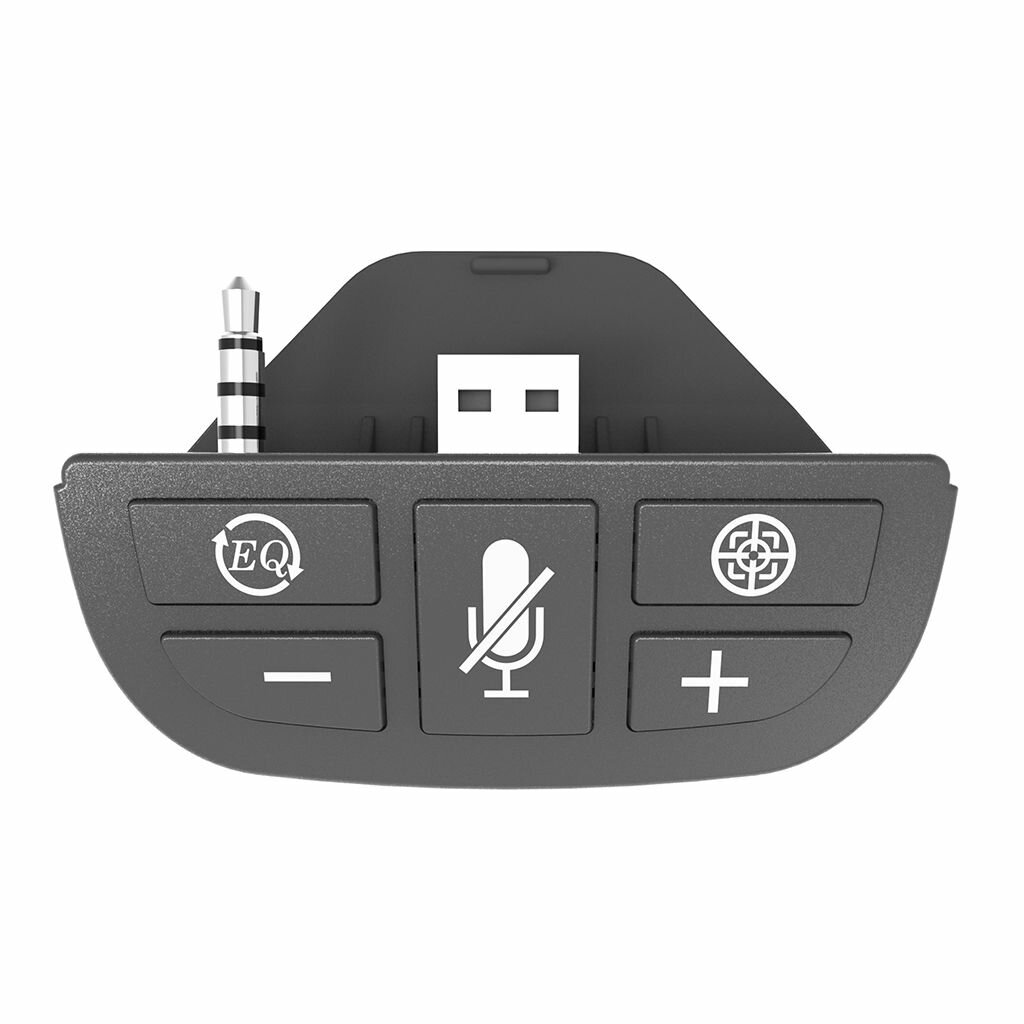 Контроллер гарнитуры Sound Enhancer Аудио-микрофонный адаптер для серии X One с разъемом 3,5 мм - черный