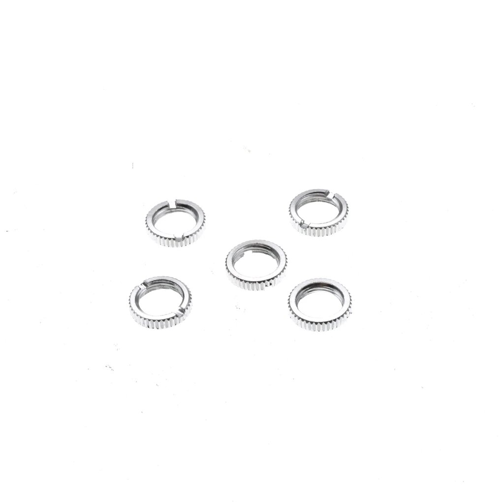 VOSORON гайки 3.5 мм золотые/серебряные Silver knurled nut