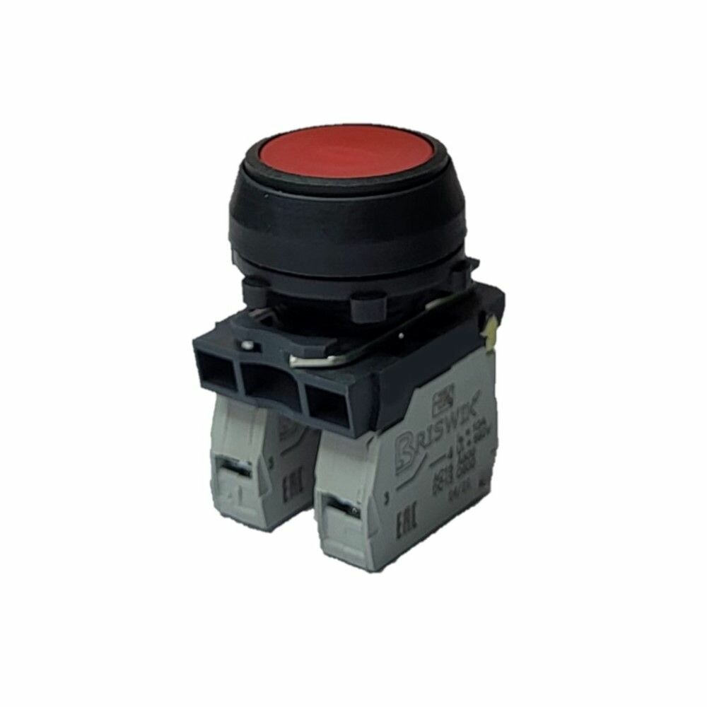 КЕ 011/2м красный 1но+1нз Цилиндр IP40 УХЛ3 10А