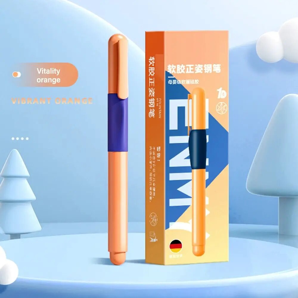 Перьевая ручка Grip Posture Correction 0.38 мм Orange