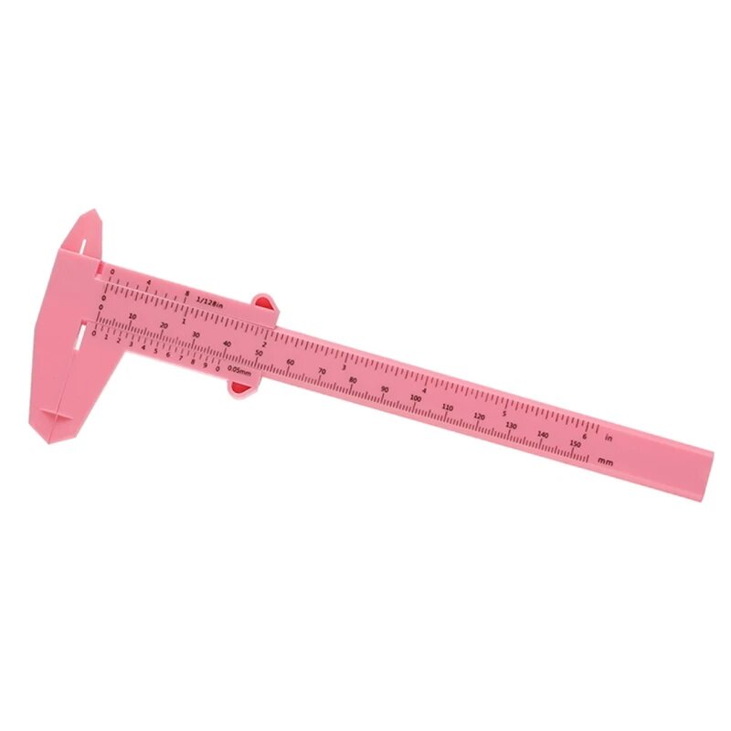 Пластиковый штангенциркуль 150 мм Pink