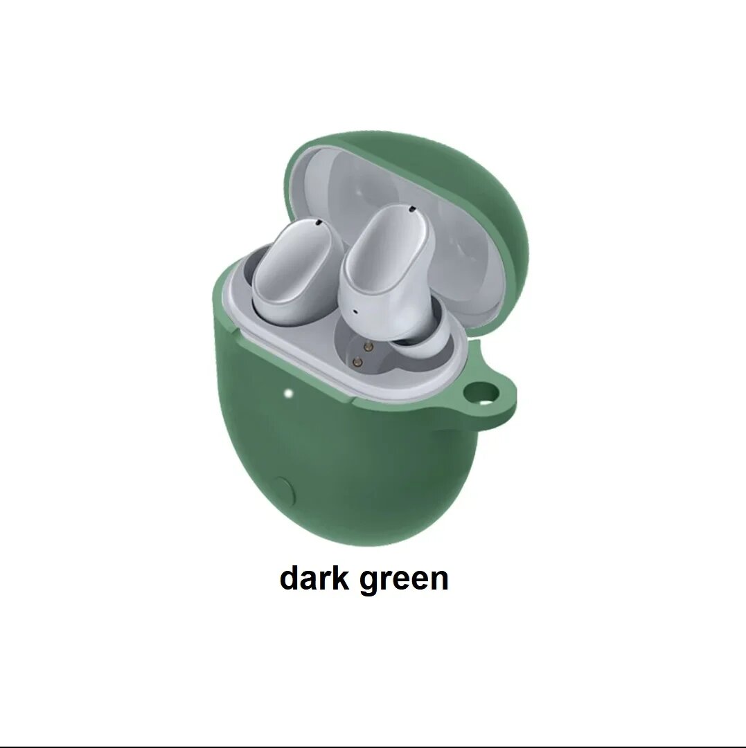 Силиконовый чехол для Redmi Buds 3 Pro, dark green