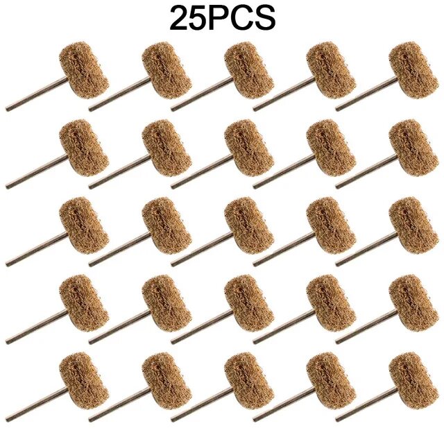 Набор шлифовальных дисков Dremel 25 шт. 2.35mm shank, Желтый