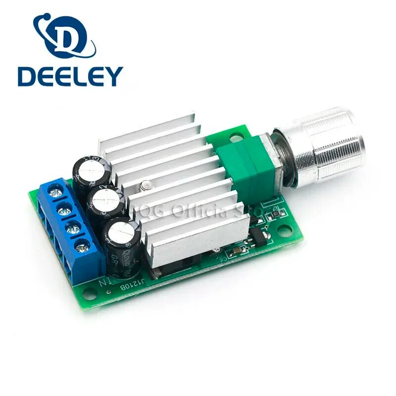 10A 12V-30V ШИМ-регулятор скорости двигателя постоянного тока 12V 24V Регулируемый регулятор скорости Диммер Управление переключателем для светодиодного освещения двигателя вентилятора