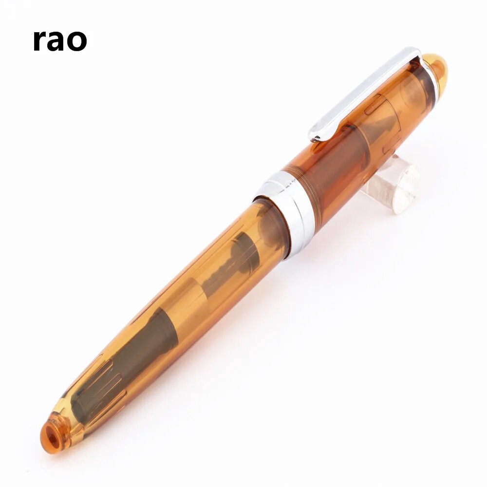 Перьевая ручка Rao, прозрачный кофе, перо 0.38 мм