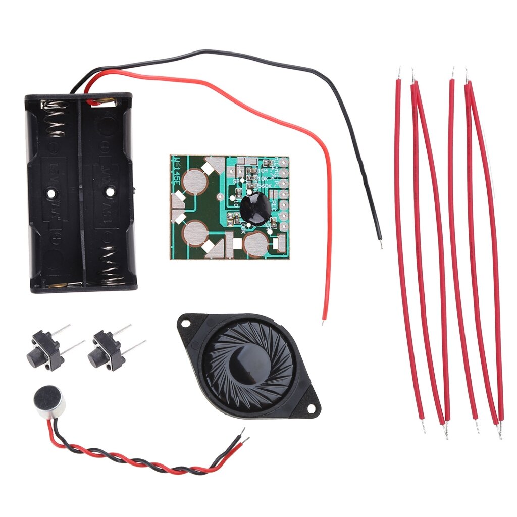Электронный комплект DIY Для Записи Голоса Модуль IC Mini Digital Chip Recorder Music Ca