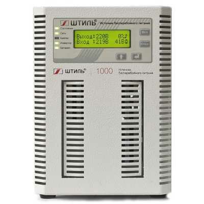 ИБП ST1101SL Онлайн (с двойным преобразованием), 1-фазное входное напряжение, выходная мощность 1000 ВА - 900 Вт, стоечный, серый, вес 16 кг, ST1101SL