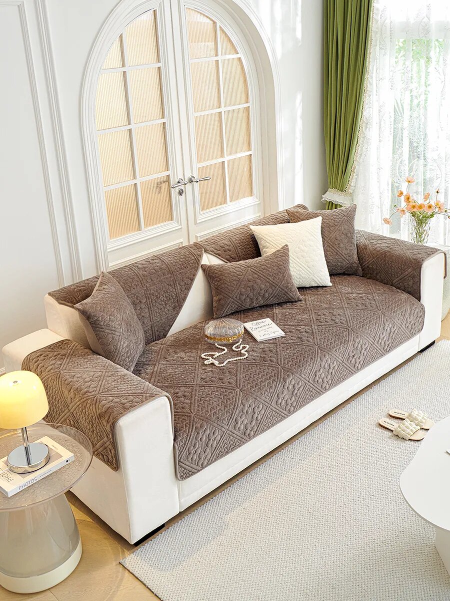 Накидки на диван 90х160 2 шт, дивандек Sofa