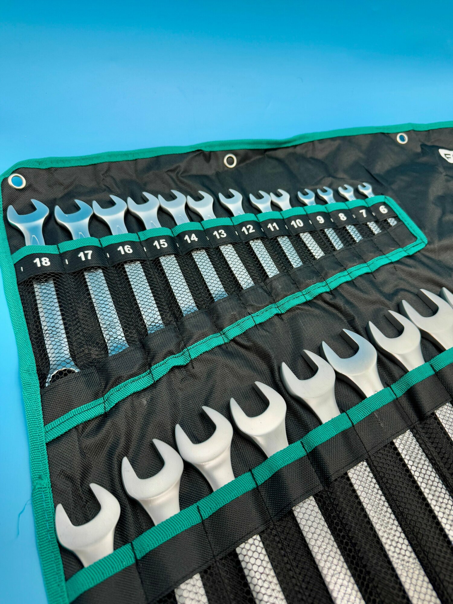 Набор комбинированных ключей 26 шт 6–41 мм Cr-V сумка в комплекте — удлинённые 12-гранные для грузовиков и спецтехники