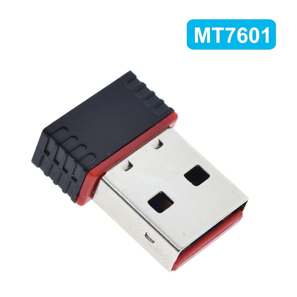 TZT MT7601 Мини USB WiFi адаптер MT7601, 1pcs