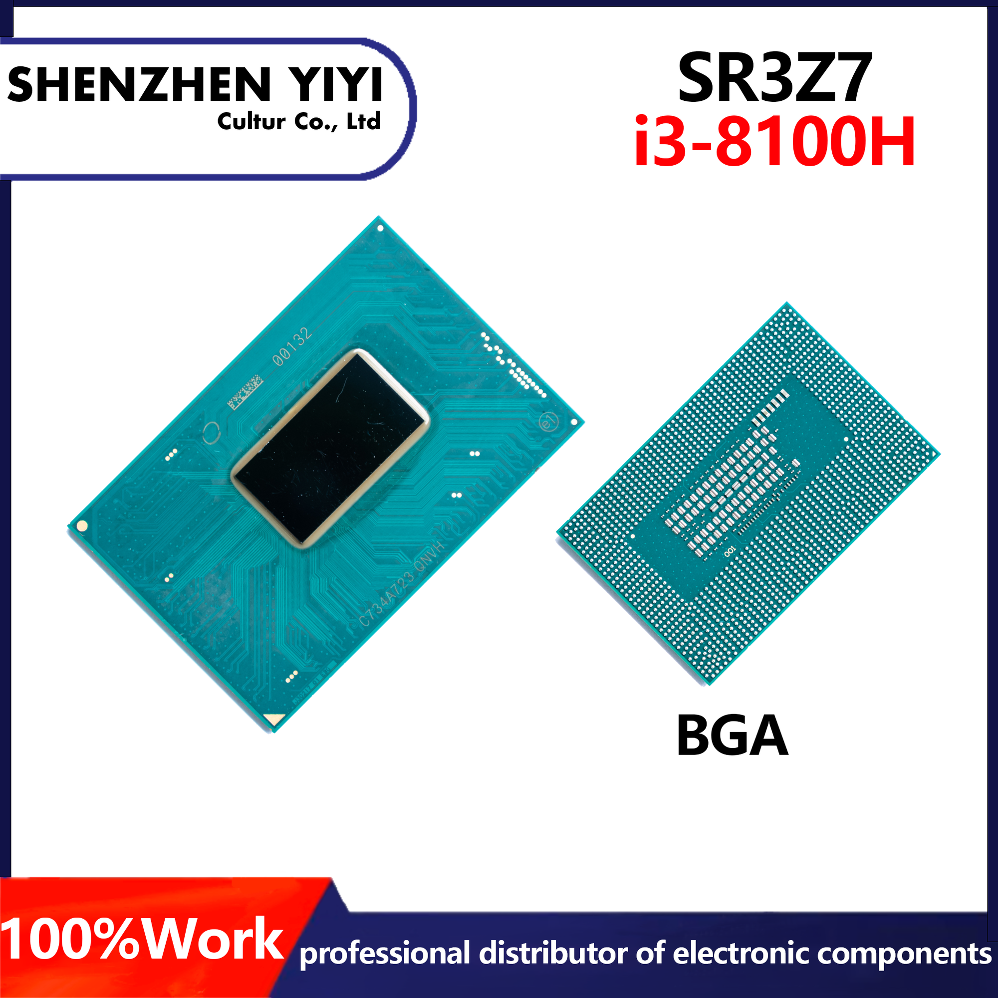 Чипсет Sell by piece SR3Z7 i3-8100H